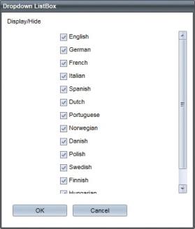 Customize the [OCR Scanned PDF] Settings