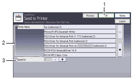 Send to Printer