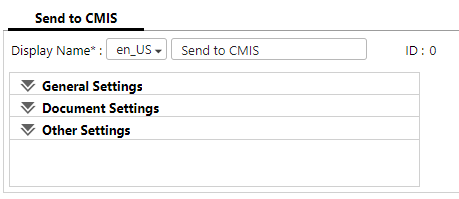 Send to CMIS