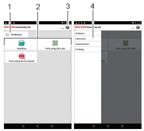 Mobile App Screen Layout